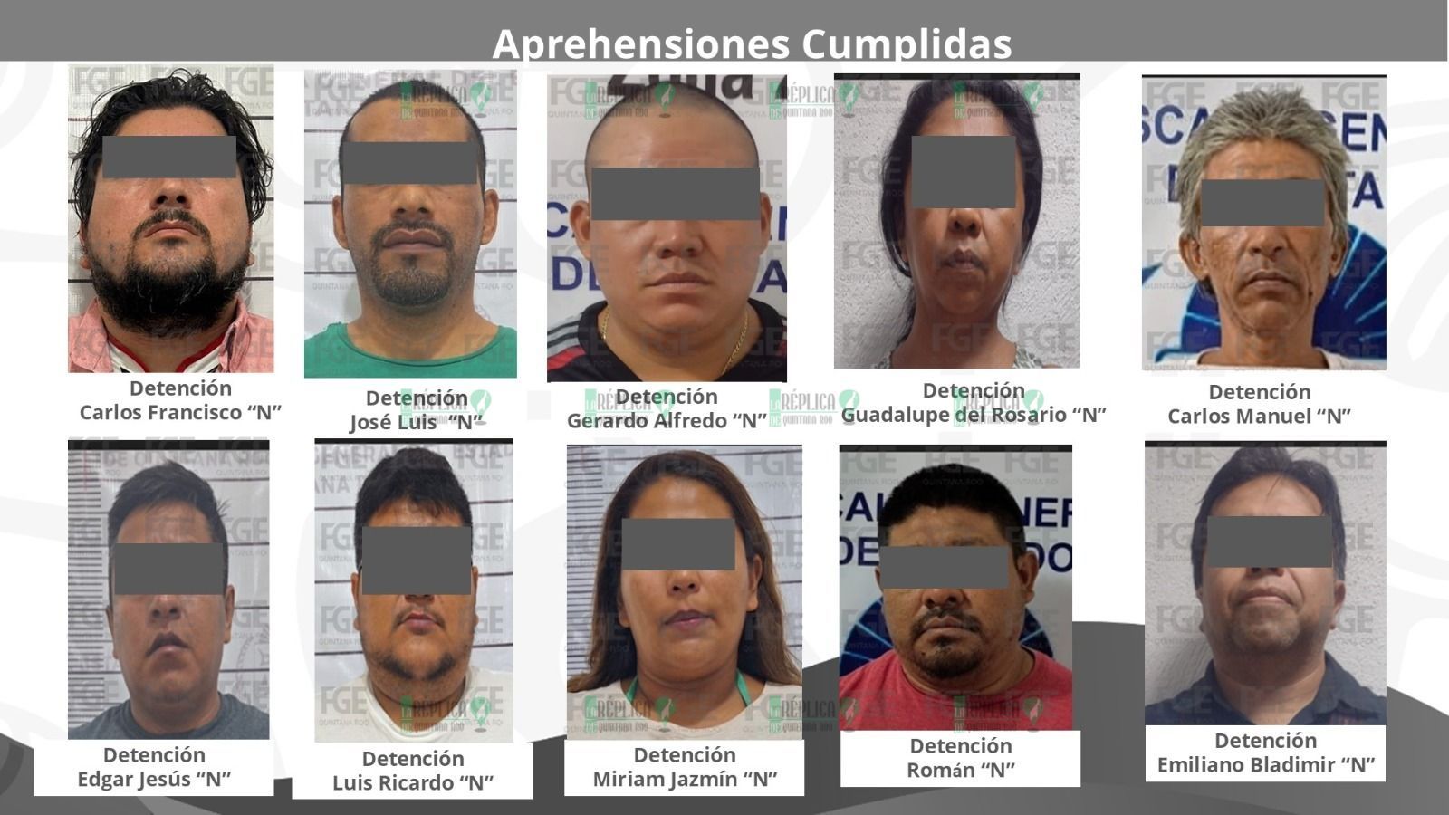 Cumplimenta FGE de Quintana Roo 20 órdenes de aprehensión del 27 de ... Cumplimenta FGE de Quintana Roo 20 órdenes de aprehensión del 27 de ...