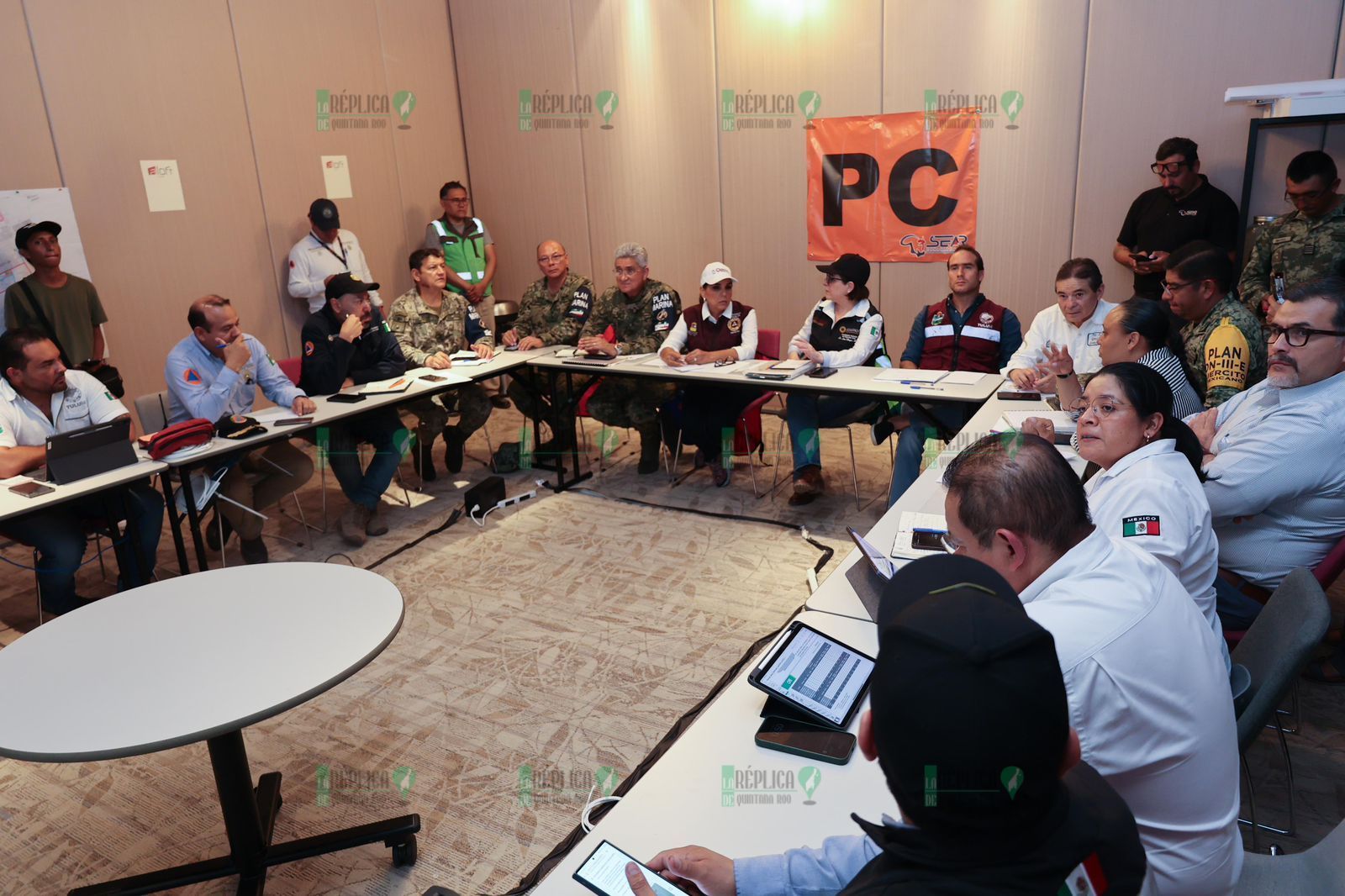 Instala Mara Lezama Centro de Mando en Tulum, para atender ...