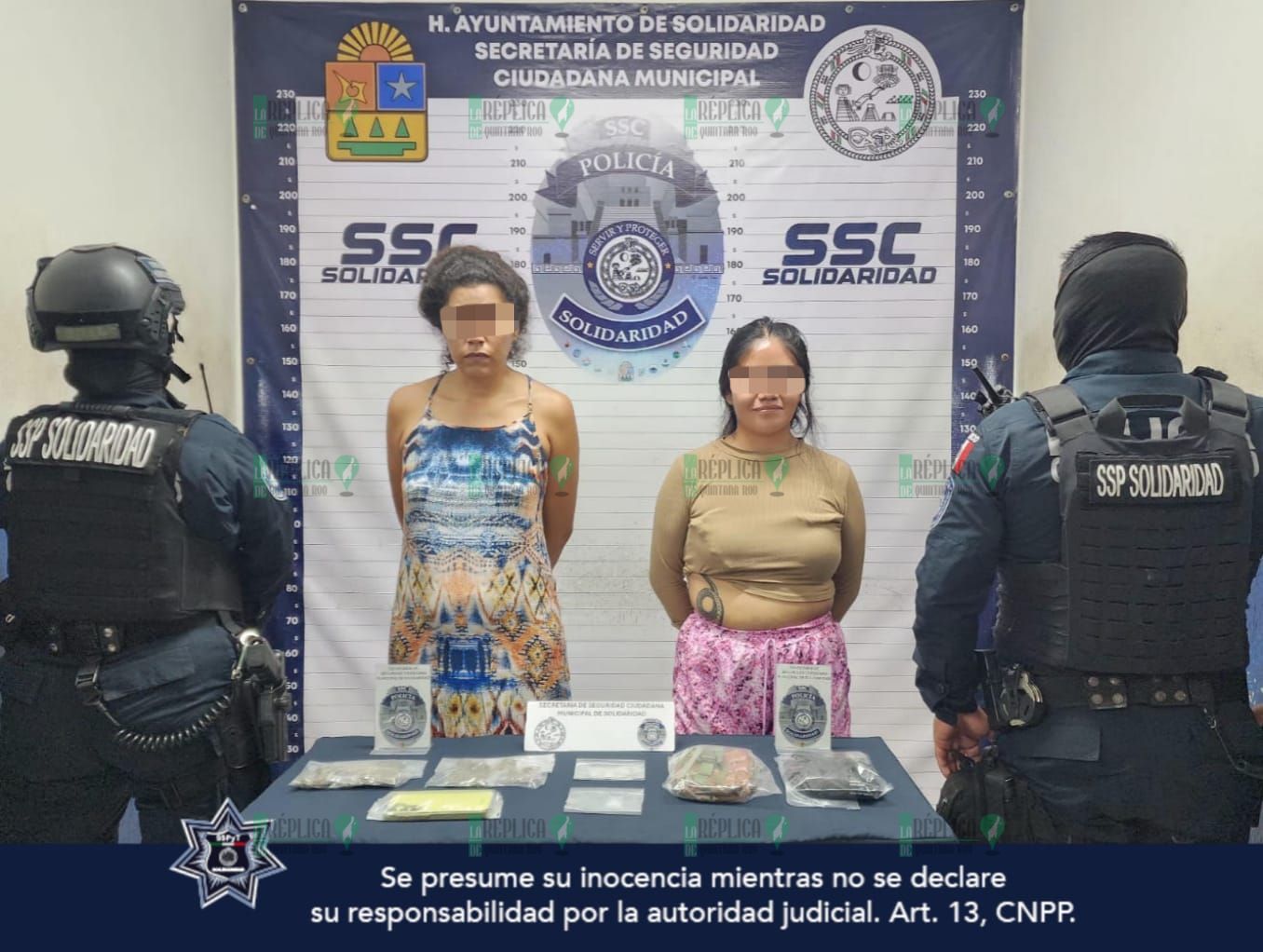 Detienen A Dos Mujeres Con Varios Envoltorios De Marihuana