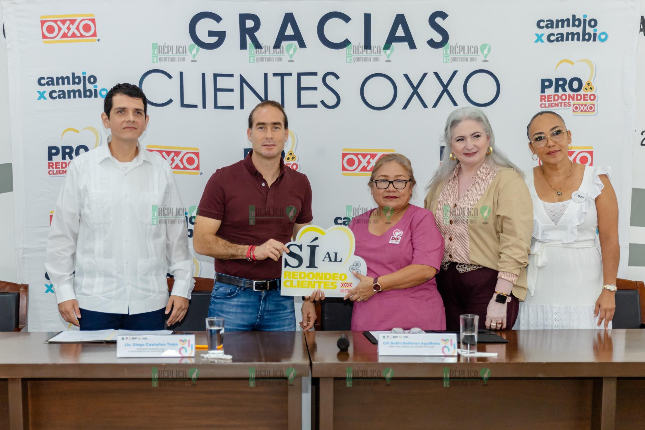 DIF-Tulum y Oxxo activan programa redondeo Clientes Oxxo de Enero a Marzo